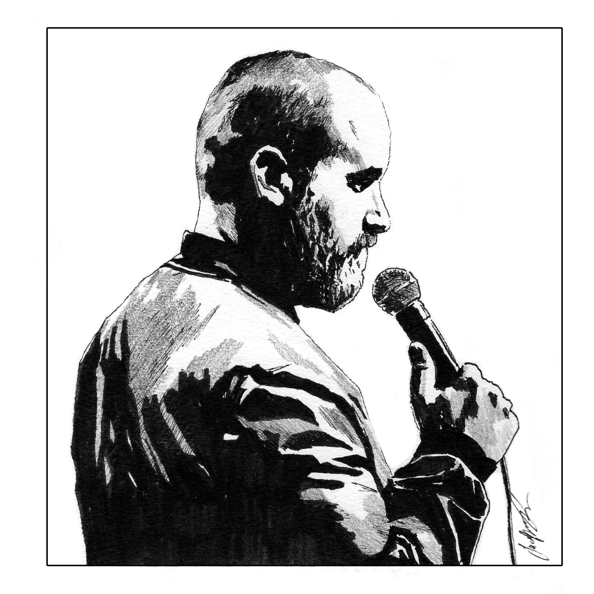 Tom Segura (Original Drawing) By Jack Browning